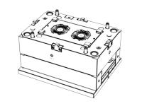 China OEM/ODM：Custom Electronic Enclosures / Transparent top cover bracket (1*2)  No.24669 for sale