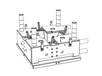 China OEM / ODM ：Electronic Enclosures / Transparent middle housing (1*1) No.24670-B for sale