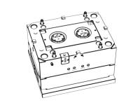 China OEM / ODM ：Custom household appliance molds / Transparent bottom cover (1*2)  No.24676-B for sale