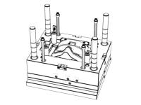 China OEM/ODM：Custom steel mold / Transparent top cover bracket (1*1) No.25175 for sale