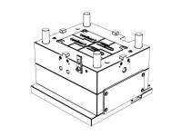 China Medical Instrument PN-1809 (1*4) / Two-plates mold / Cold runner No.21064-B for sale