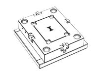 China OEM / ODM ： Precision Injection Molding & Medical Instrument PN-1692 (1*4) No.21067-B for sale