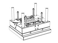 China Medical Instrument PN-2105 (1*4) / Three-plates mold / Cold runner No.21071 for sale