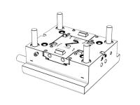 China Instrument PN-1822 (1*2) / Two-plates mold / Cold runner No.21073 for sale