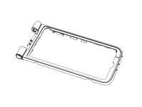 China OEM / ODM ： Precision Injection Molding & Clamshell Phone Front Shell (1*1)  No.21871-B for sale