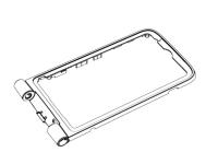 China Transparent Clamshell Phone Front Cover (1*1) / Three-plates mold / Cold Runner No.21871 for sale