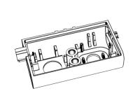 China OEM / ODM ： Cold Runner Injection Molding & Glasses Camera Housing+Bracket 1+1 No 23055-B for sale