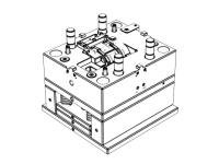 China OEM / ODM ： Cold Runner Injection Molding & Left + Right Transparent Eye Shell(1+1) No.23056 for sale