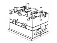China OEM / ODM ： Cold Runner Injection Molding & Transparent Glasses Inner Housing (1*1) No.23057 for sale