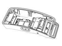 China OEM / ODM ： Double Injection Molding & Headphone Lower Housing 1x2 No:23306 & 23307-B for sale