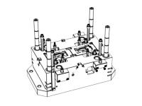 China OEM / ODM ： Double Injection Molding & Headphone Lower Housing (1*2) No.23306 &23307 for sale