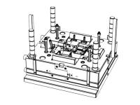 China OEM / ODM ： Single Cavity Injection Mold & LH Bracket (1*1) No.23399 for sale
