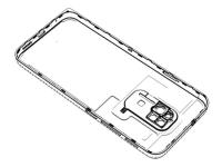 China OEM / ODM ： Double Injection Molding & Transparent Three-proof Phone Battery Cover (1*1) No.23691&23692 for sale