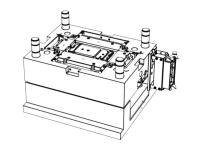 China OEM / ODM ： Hot Runner Injection Molding & Transparent phone TP trim (1*1) No.23854 for sale