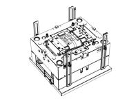 China OEM / ODM ： Single Cavity Injection Mold & Router Upper Cover (1*1) No.23891 for sale
