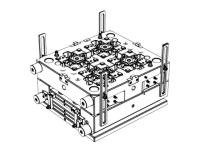 China OEM / ODM ： Multi Cavity Injection Mold & On-board Universal Joint Base (1*4) No.23910 for sale