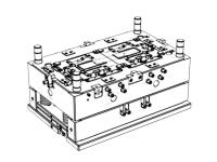 China OEM / ODM ： Hot Runner Injection Molding & On-board Foot Rest (1*2) No.23914 for sale