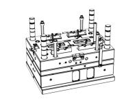 China OEM / ODM ： Multi Cavity Injection Mold & On-board Universal Joint Lock Nut (1*4) No.23915-B for sale