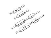 China OEM / ODM ： Cold Runner Injection Molding & Scan Pen Power Key (4+4)  No.24006&24007 for sale
