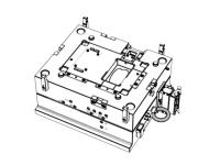 China OEM /ODM ：Consumer Electronics Molds / Transparent Beauty Instrument Base (1*8) No.24312 for sale
