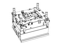 China OEM / ODM ：Custom electronic Enclosures mold / Beauty Instrument Base (1*8) No.24312 for sale