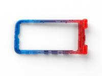 China Transparent Clamshell Phone Front Cover (1*1) / Three-plates mold / Cold Runner No.21871 for sale