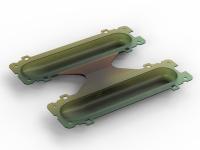 China OEM / ODM ： Cold Runner Injection Molding & Scan Pen Rear Cover (1*2) No.24003 for sale
