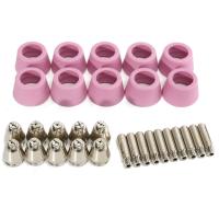 China AG60 SG55 Plasma Cutter Consumables Electrode Nozzle Shield And Spacer for sale