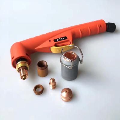 China Trafimet A141 Plasma Cutting Torch 4 Pin Connector / Normal Nut Connector for sale