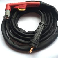 China Trafimet A141 Plasma Cutting Torch 4 Pin Connector / Normal Nut Connector for sale