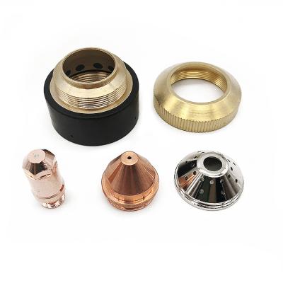 China Chinese Plasma Cutting Consumables Yk100 Nozzle Electrode Shield For Yk100 Torch for sale