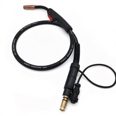 China Tweco 1# 2# 3# Torch And Parts Euro Connector Complete Torch 3m 4m 5m for sale