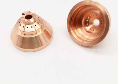 China Gold Plasma Cuter 125 Parts Hypertherm Consumables 420172 Shield Cup Hand for sale
