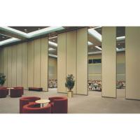 China Fireproofing Movable Partition Walls Operable Partition Panel with Acoustical Fabric for sale