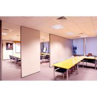 China Movable Wooden Partition Wall 68-105mm Thickness with 52-56dB Soundproofing and Custom OEM Options for sale