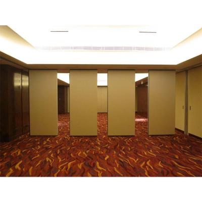 China AE100 Folding Partition Wall with 56dB Sound Insulation - Custom Height up to 18M, Width 1.2M per Panel for sale