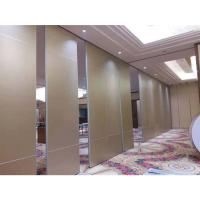 China Conference Room Folding Movable Partition Walls Fireproofing Operable Partition Dividers for sale