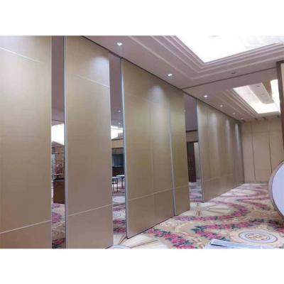 China Conference Room Folding Movable Partition Walls Fireproofing Operable Partition Dividers for sale