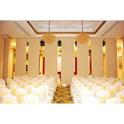 China Conference Room Division Wooden Movable Partition Walls 68mm 105mm Acoustic for sale