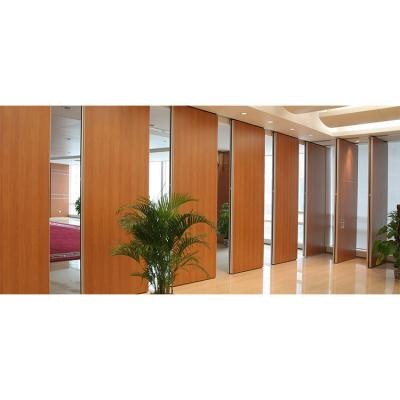 China AE85 Series 89mm Folding Movable Acoustic Partition Wall with Doors - 52-56dB Sound Reduction for sale