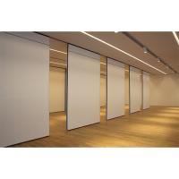 China Acoustic Sliding Wall Partition 68mm-105mm Thickness with 52-56 dB Sound Reduction for Conference Rooms for sale