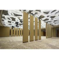 China Modern Auditorium Movable Partition Wall - 100mm Thick Soundproof Panels with 40N/m Magnetic Seal for sale
