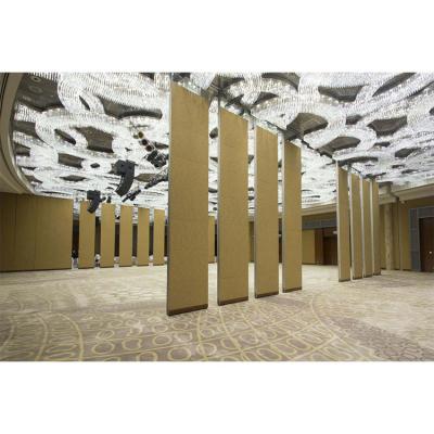 China Modern Auditorium Movable Partition Wall - 100mm Thick Soundproof Panels with 40N/m Magnetic Seal for sale