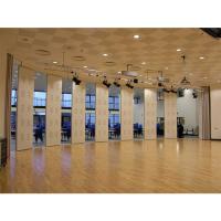 China AE Acoustic Movable Partition Wall 89mm Thickness with 52-56dB Sound Reduction for Banquet Halls for sale