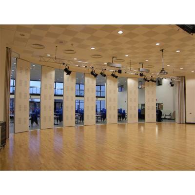 China AE Acoustic Movable Partition Wall 89mm Thickness with 52-56dB Sound Reduction for Banquet Halls for sale
