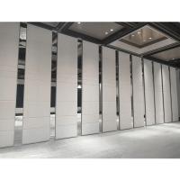 China Acoustic Movable Partition Wall on Wheels 65-100mm Thickness 2000-18000mm Height for sale