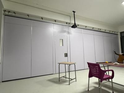 China AE Series Movable Office Partition Walls 68mm-105mm Thickness with 52-56dB Sound Rating and 40N/m Magnetic Seals for sale