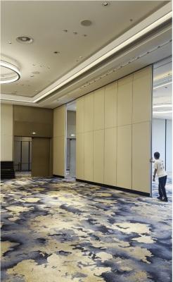 China MDF Operable Acoustic Wall Panels 68mm 89mm 105mm Thickness with 52-56 dB Sound Reduction for sale