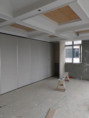 China 105mm Thickness MDF Operable Panel Partitions with 800N Lifting Mechanism and 40N/m Magnetic Seals for sale