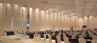 China Acoustic Operable Office Partition Dividers Fireproofing Hall Movable Sliding Partition System for sale